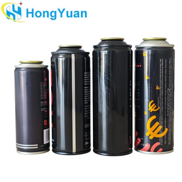 Quality Body Spray Can 45mm Diameter 200ml Matte Varnish Empty Aerosol Tin Cans for sale