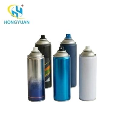 China Custom Size OEM Empty Aerosol Tin Can 65mm Diameter 400ml Tinplate Container with Flexible Manufacturing for sale