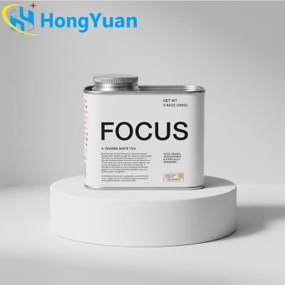 China 100% Recyclable Steel Empty Coffee Bean Can with Food Grade BPA-NI Coating and High Recycled Content Tinplate for sale
