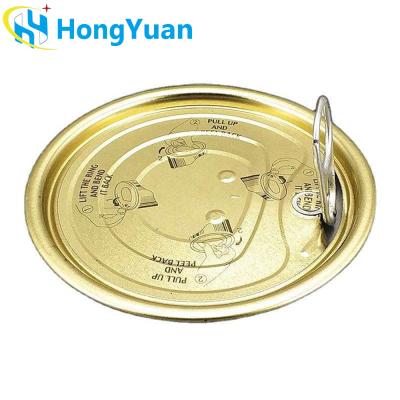 China Corrosion Resistant High-Temp Sterilization Food Grade Aerosol Can Component Tin-Free Steel End for sale
