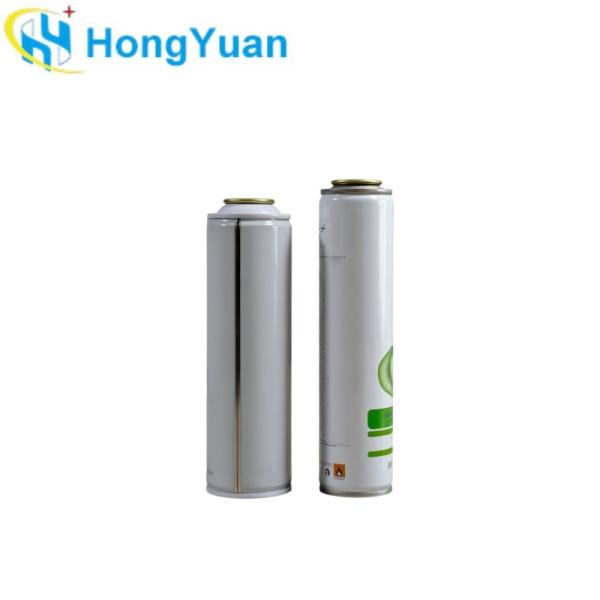 Quality Diameter 52Φ Body Spray Can Featuring Gold Inner Lacquered Keep Away From Heat And Direct Sunlight Ideal for Cosmetic Packaging for sale
