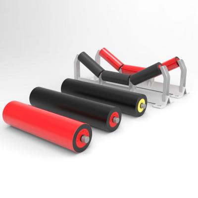 China plastic belt conveyor roller high quality idler roller assembly conveyor rollers for sale