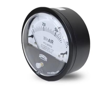 China WINTERS PFD Wind Pressure Differential Gauge with Resistance-free Magnetic Movement IP67 Enclosure and Factory Calibration for sale