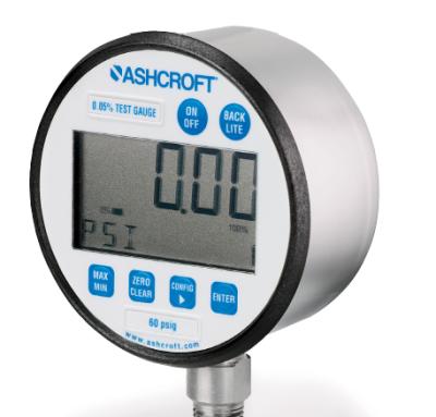 China Ashcroft 2086 Digital Pressure Meter With Weatherproof IP65 Enclosure 5 Digit LCD Display for sale