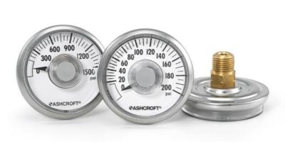 China Ashcroft 12DDG Direct Drive Pressure Measurement Gauge Stainless Steel In Confined Spaces for sale