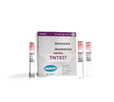 China HACH Total Phosphorus TNT Reagent TNT 837 with TNTplus Bottle Chemistry, Barcode Technology, and Truecal Batch-Specific Calibration for Water Quality Analysis for sale