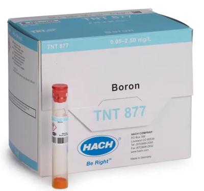 China HACH Total Phosphorus TNT Reagent TNT 877 with TNTplus Bottle Chemistry and Integrated Barcode Technology for Truecal Batch-Specific Calibration for sale