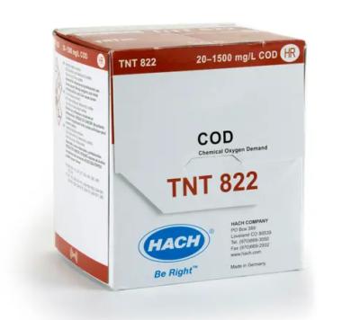 China HACH Total Phosphorus TNT Reagent TNT 822 With TNTplus Bottle Chemistry And Integrated Barcode Technology for sale