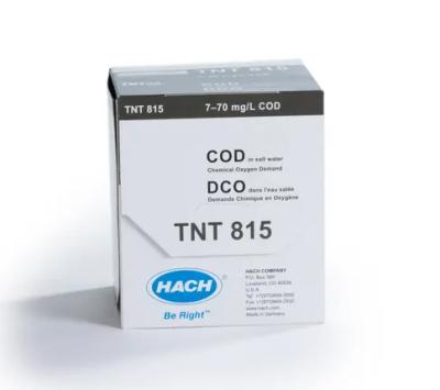 China HACH Total Phosphorus TNT Reagent TNT 815 with TNTplus Vial Chemistry Technology, Truecal Batch-Specific Calibration, and Barcode Technology for Water Quality Analysis for sale