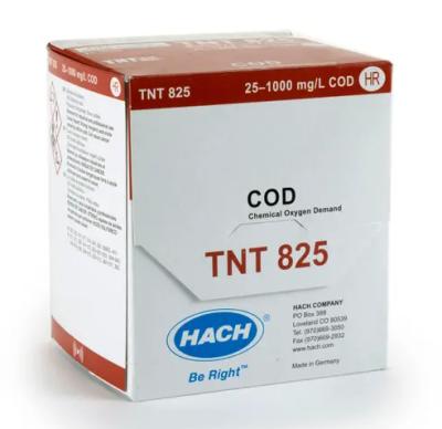China HACH Total Phosphorus TNT Reagent TNT 825 with TNTplus Bottle Chemistry Truecal Batch-Specific Calibration and Integrated Barcode Technology for sale