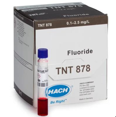 China HACH Total Phosphorus TNT Reagent TNT 878 with TNTplus Bottle Chemistry Truecal Batch-Specific Calibration and Integrated Barcode Technology for sale
