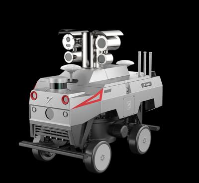 China ATEX Zone 1/21 Certified Explosion Proof Inspection Robot With 4K HD Camera Tracked Wheels for sale