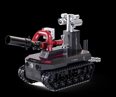 China ATEX Zone 1/21 Certified Explosion Proof Firefighting Robot IP67 Waterproof For Rough Terrain for sale