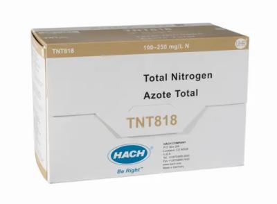 China HACH Total Phosphorus TNT Reagent TNT 818 with TNTplus Vial Chemistry Technology Truecal Batch-Specific Calibration and Barcode Technology for sale