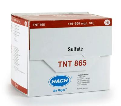 China HACH Total Phosphorus TNT Reagent TNT 865 with TNTplus Vial Chemistry Technology Truecal Batch-Specific Calibration and Barcode Technology for sale