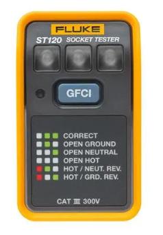 China Fluke ST120+ GFCI Socket Tester with Beeper for sale