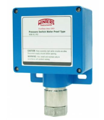 China WINTERS 2WPS-010 Adjustable Deadband Pressure Switch with SPDT Switch Type and NEMA 4 Enclosure Rating for sale