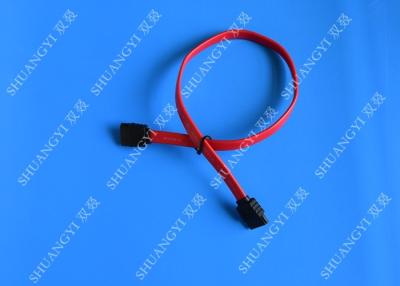 China Female To Female Serial ATA SATA Data Cable 7 Pin For Computer 300mm for sale