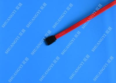 China Female To Female Serial ATA SATA Data Cable 7 Pin For Computer 300mm for sale
