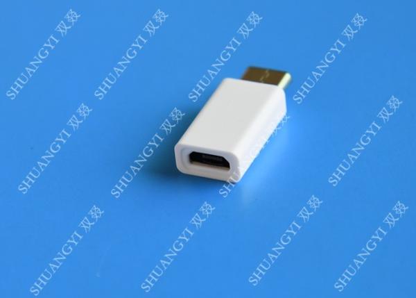 Quality Female USB 3.1 Compact Micro USB Type C Male to Micro USB 5 Pin For Computer for sale