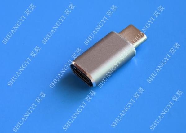 Quality 5 Gbps Type C Micro USB , USB C to Micro USB Female Connector For Google for sale
