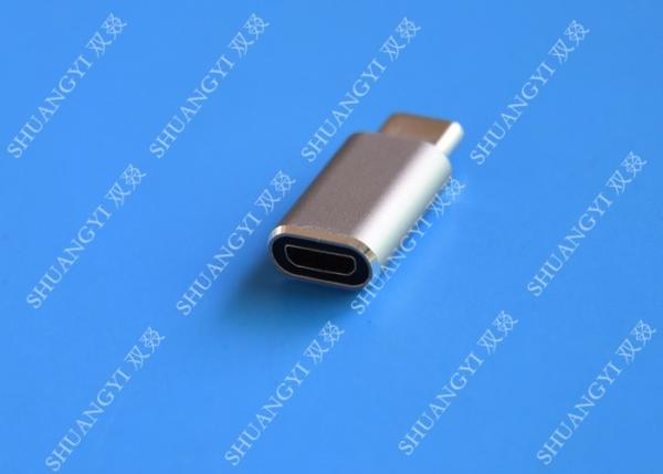 Quality 5 Gbps Type C Micro USB , USB C to Micro USB Female Connector For Google for sale