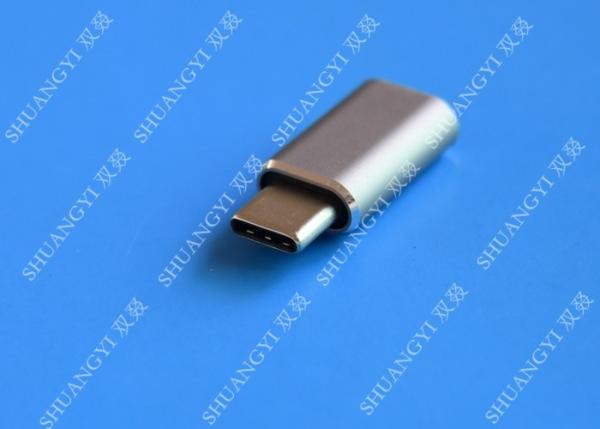 Quality 5 Gbps Type C Micro USB , USB C to Micro USB Female Connector For Google for sale