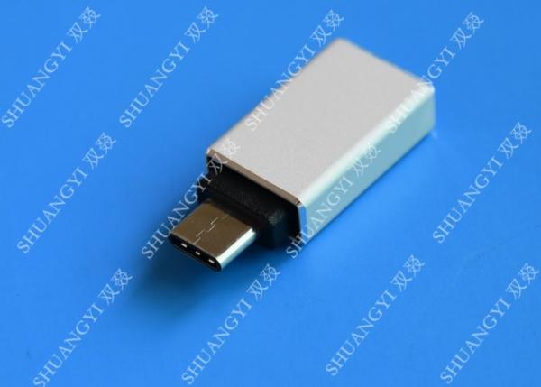 Quality Type C Male to USB 3.0 A Female Apple Micro USB White With Nickel Plated Connector for sale