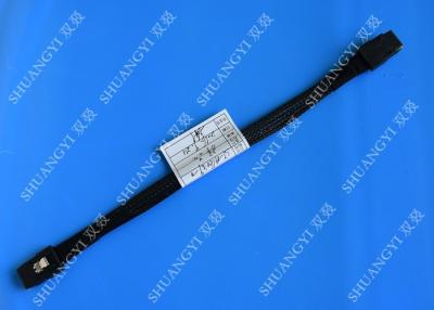 中国 SFF 8087からSFF 8087の連続によって付けられるSCSIケーブル、36のPin小型SASの送電線 販売のため