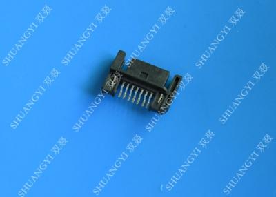 China Vertical DIP External SATA 7 Pin Connector Male To Female For Laptop for sale