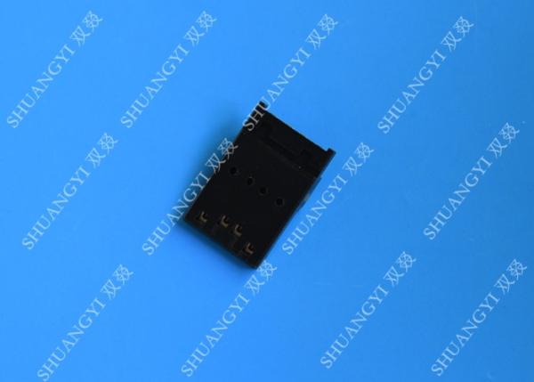 Quality 2.54 mm IDC Wire to Board PCB Cable Connectors Low Profile Black 250V for sale