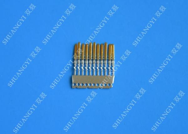 Quality Custom Stamping Brass Wire Crimp Terminals High Precise Electrical Terminal Lug for sale