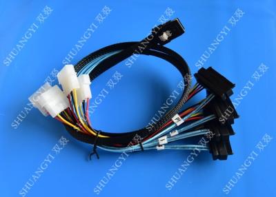 中国 4x内部SASケーブル1.6のフィート/0.5mへの内部ミニSAS 販売のため