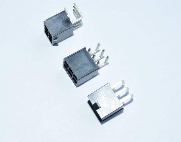 Quality High-Performance Double Row 2x3p Black Elbow Pin Header for Stable Signal for sale