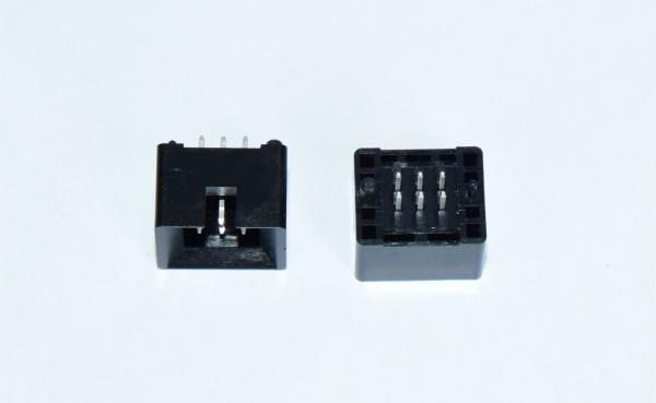 Quality Socket DIP Type 2*3 PIN Header for Computers and Communication Devices for sale