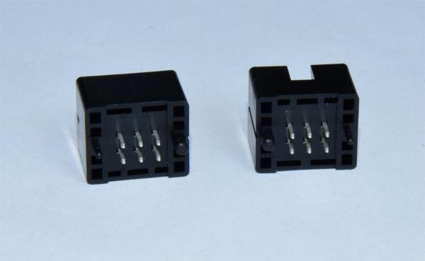 Quality Socket DIP Type 2*3 PIN Header for Computers and Communication Devices for sale