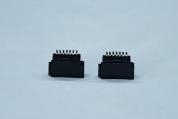 China SATA 7p Female Soldered Wire 90° Wire to Board Connector Te koop