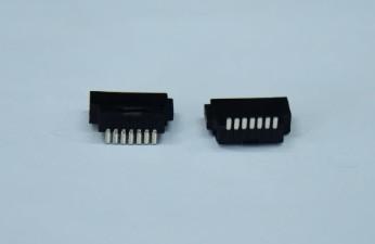 China SATA 7p Female Soldered Wire 90° Wire to Board Connector Te koop