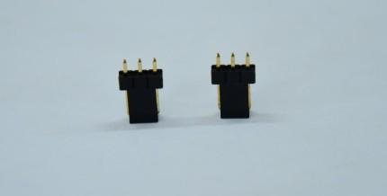 Quality in-Line pH 1*3 Single Row Pin Au Plated G/F Terminals for sale