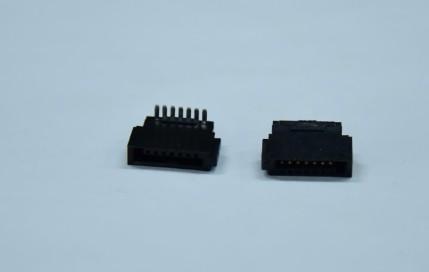 Quality SATA 7p/F 90° Solder Type Wire to Board Connector for sale