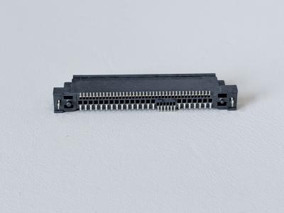 China SAS 68-Pin SMT Female Electronic Signal Connector, 30U" Gold Terminal PCB Connector for Server Data Transmission for sale
