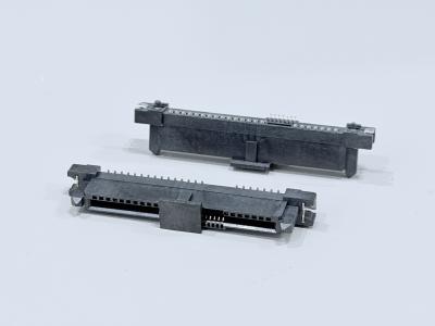 China SAS 29P Female SMT Connector, 15µ" Gold-Plated | High-Speed Electronic Signal Terminal for Automotive, Server & Transmission Applications for sale