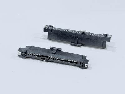 China SAS 29P Female SMT Connector, 15µ" Gold-Plated | High-Speed Electronic Signal Terminal for Automotive, Server & Transmission Applications for sale