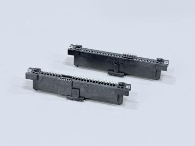 China SAS 29P Female SMT Connector, 15µ" Gold-Plated | High-Speed Electronic Signal Terminal for Automotive, Server & Transmission Applications for sale