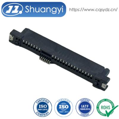 China High-Performance 29-Pin SAS Female Connector, Gold-Plated, SMT, PCB Mount, Signal and Power Transmission, RoHS & HF Compliant for sale