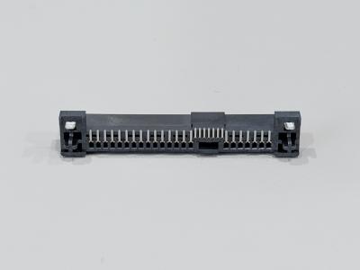 China SAS 29P Female Connector with fish fork, SMT, Gold-Plated 30U", PCB Mount, High-Speed Signal and Power Transmission, RoHS &HF Compliant for sale