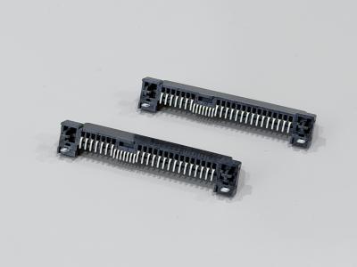 China SAS 29P Female Connector with fish fork, SMT, Gold-Plated 30U", PCB Mount, High-Speed Signal and Power Transmission, RoHS &HF Compliant for sale