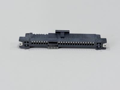 China SAS 29 Pin Female Socket SMT Connector with Positioning Column & Fishhook | Gold-Plated for High-Speed Data Systems, Automotive & Storage Applications for sale