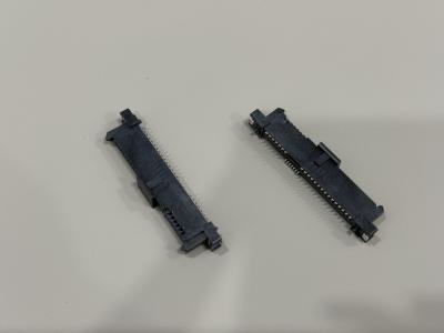 China SAS 29 Pin Female Socket SMT Connector with Positioning Column & Fishhook | Gold-Plated for High-Speed Data Systems, Automotive & Storage Applications for sale