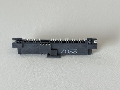 China SAS 29 Pin Female Socket SMT Connector with Positioning Column & Fishhook | Gold-Plated for High-Speed Data Systems, Automotive & Storage Applications for sale